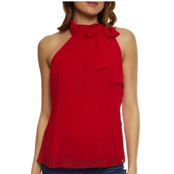 Banana Republic | Tops | Nwtbanana Republicsleeveless Tie Neck Chain ...